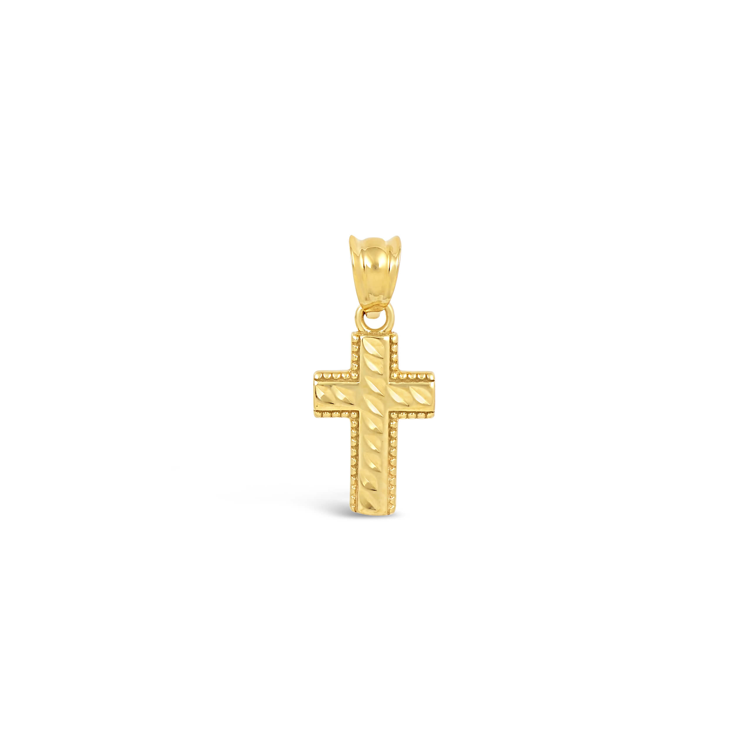 Loyalty Cross zlatni privjesak - 14 kt zlato - Zlatarna Dodić